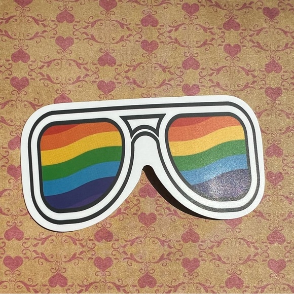 Hand Crafted | Design | Shades Pride Month Lgbtqia Rainbow Vibrant ...